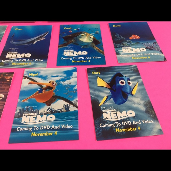 Disney | Other | Disneys Finding Nemo Promo Trading Cards 203 | Poshmark